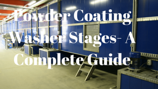 Powder Coating Washer Stages | Pittsburgh Spray Equipment