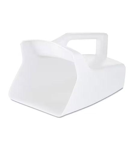 Rubbermaid Commercial Utility Food Service Scoop, 8 in L, Plastic, Whi
