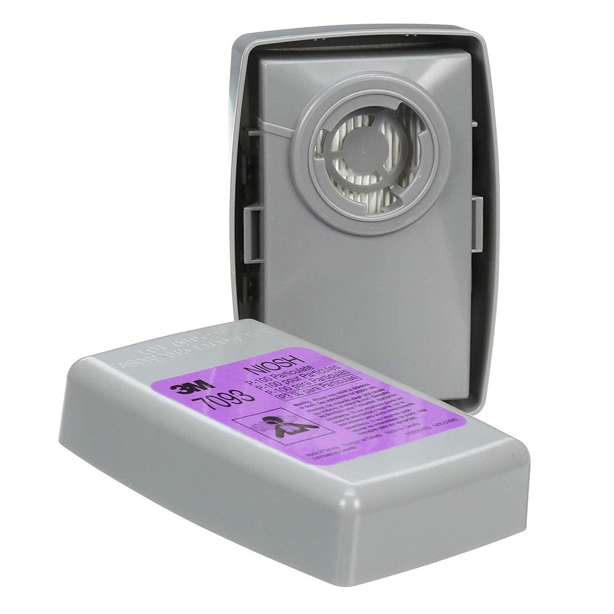 3M Particulate Filter Bayonet 7093B, P100 (12/Box)