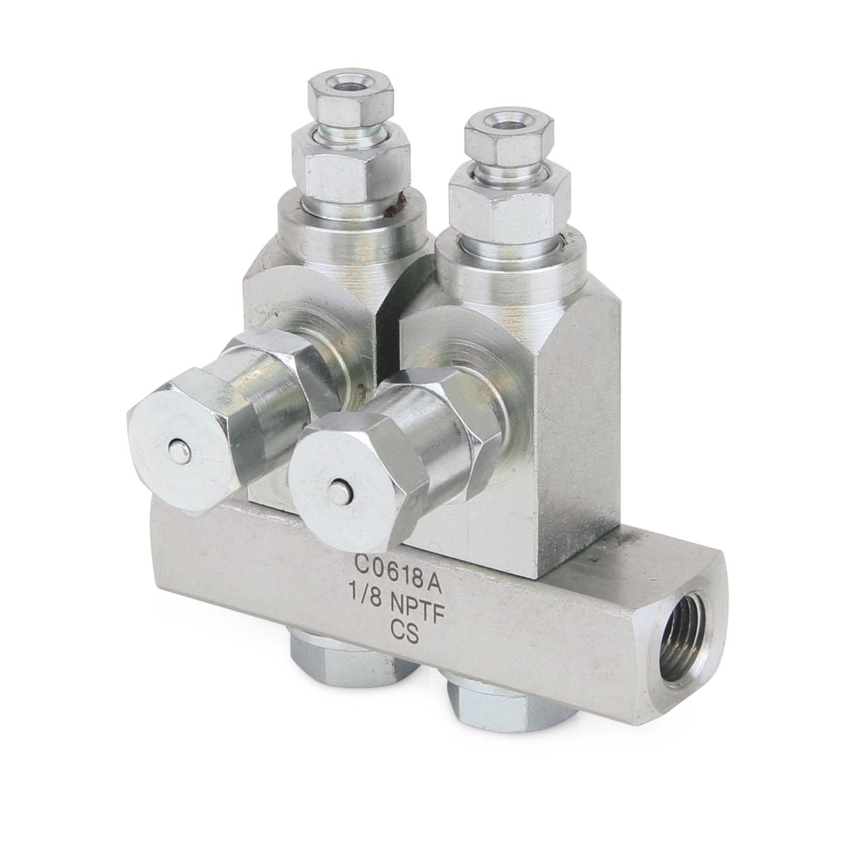 Graco GL-33™ Grease Injector, Stainless Steel, 2 Injector Manifold, 1/