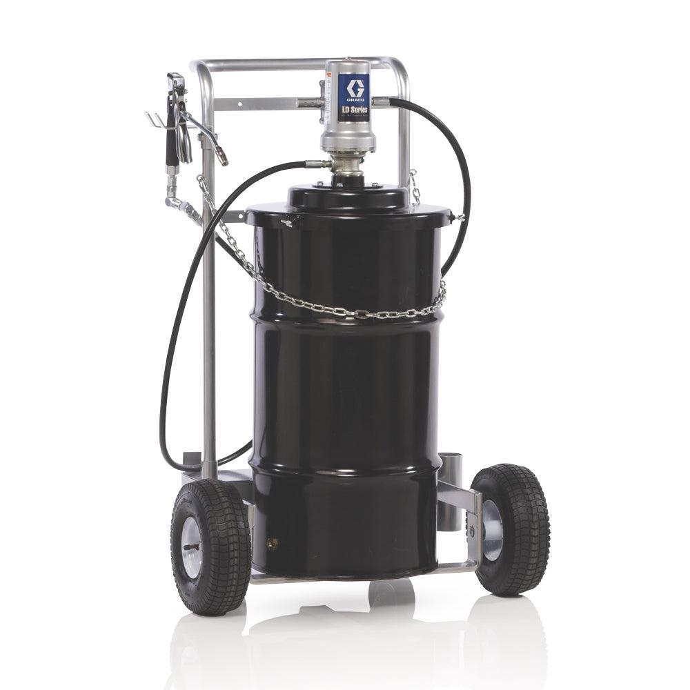 Graco LD Series 50:1 120 lb. (54 kg) Grease Pump - Mobile CE Package