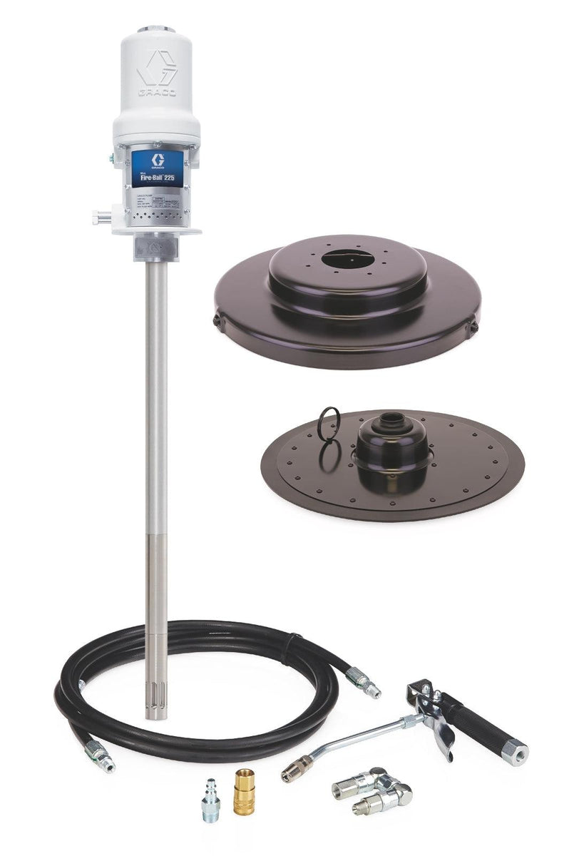 Graco Mini Fire-Ball® 225 50:1 120 lb. (54 kg) Grease Pump - Portable