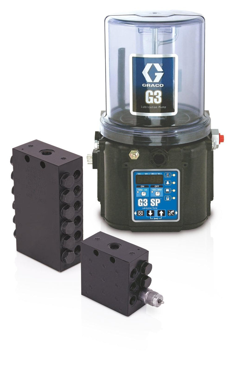 Graco CSP Divider Valve, 1/8 in. BSPP, 16 Outlets