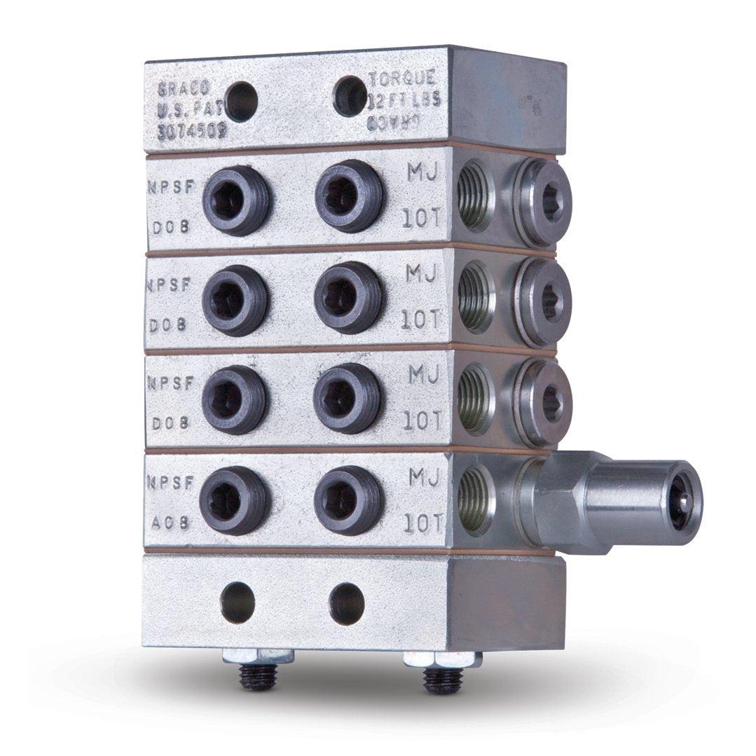 Graco Trabon® MJ Divider Valve - Standard Inlet