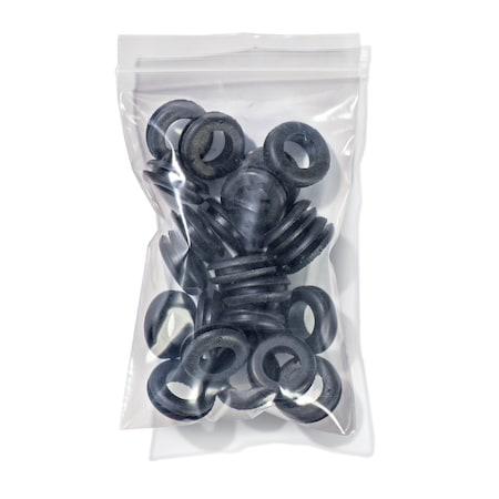 Zipper Top Packaging Bag, Holds 13 oz., For Small Parts or Liquid-Fill