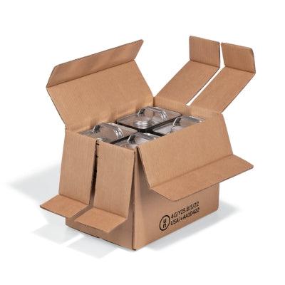 Packright™ UN Rated Carton with F-Style Metal Cans