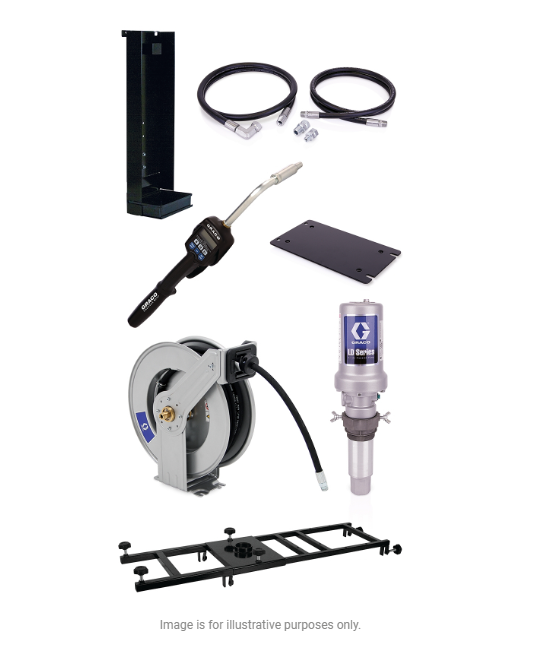 Graco 24H704 Ld Series 3:1 Stationary 275 Gallon (1040 Liter) Pump Pac