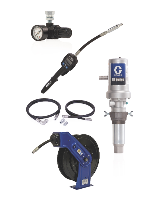 Graco 24K800 Ld Series 5:1 Deluxe Oil Pump With Sd™ Series 1/2 In. X 5