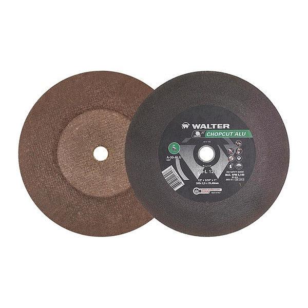 Walter Cutting/Chop Wheel, T1 12"X3/32"X1", Abrasive Wheel Type: Type