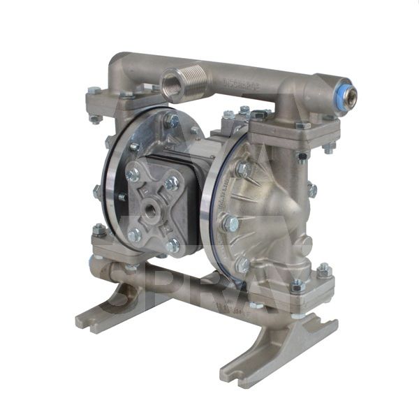 Binks Gemini II Air Operated 1/2" Stainless Steel Diaphragm Pump 41-81