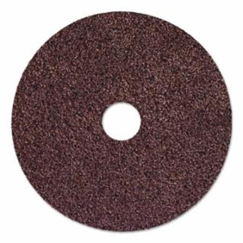 ANCHOR BRAND Resin Fiber Disc, 5 in Dia, 24 Grit, 7/8 in Arbor, 10000
