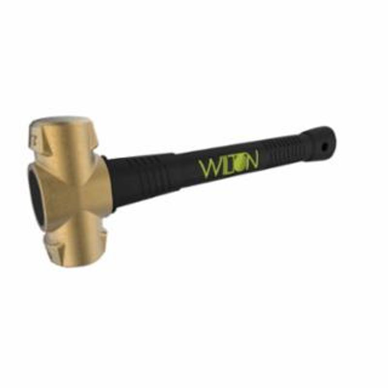 WILTON Unbreakable™ Handle Brass Sledge Hammer, 6 lb, 16 in L