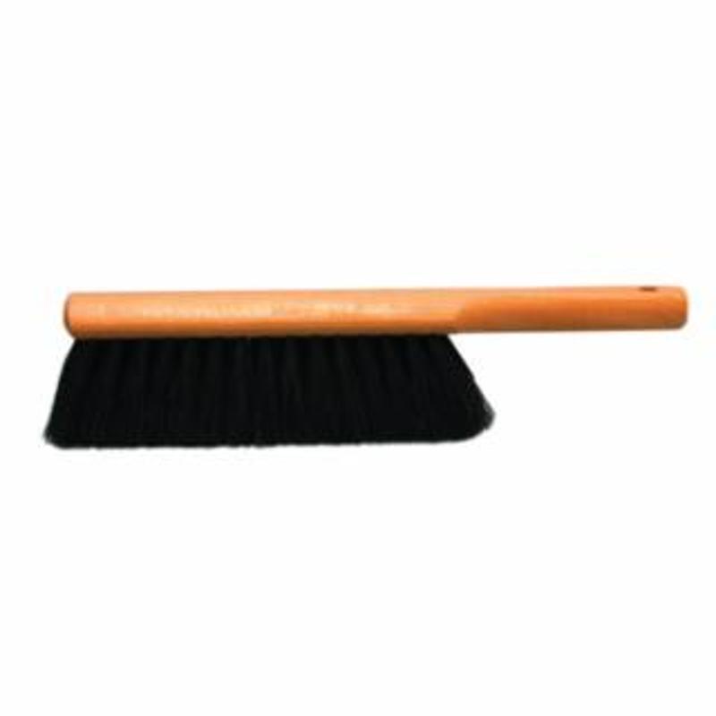 Magnolia Brush Counter Duster, 13-1/2 in Block, 2 in Trim L, Black Tam