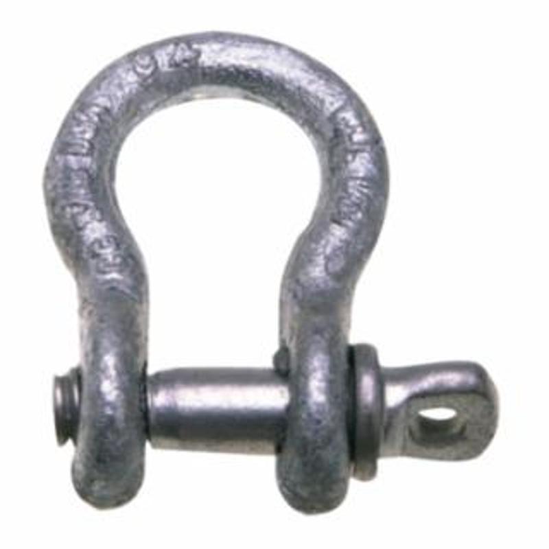 Campbell 419-S Series Anchor Shackles, 5/16 in Bail Size, 5 Tons, Scre