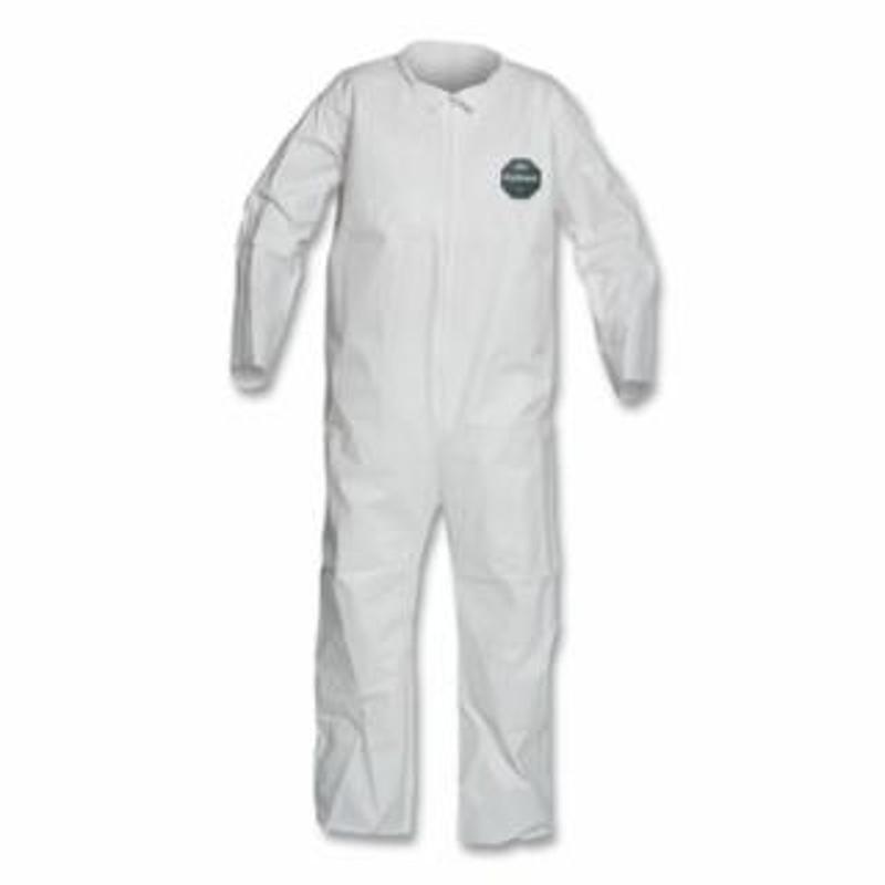 DUPONT ProShield® 50 Collared Coveralls with Open Wrists/Ankles, White