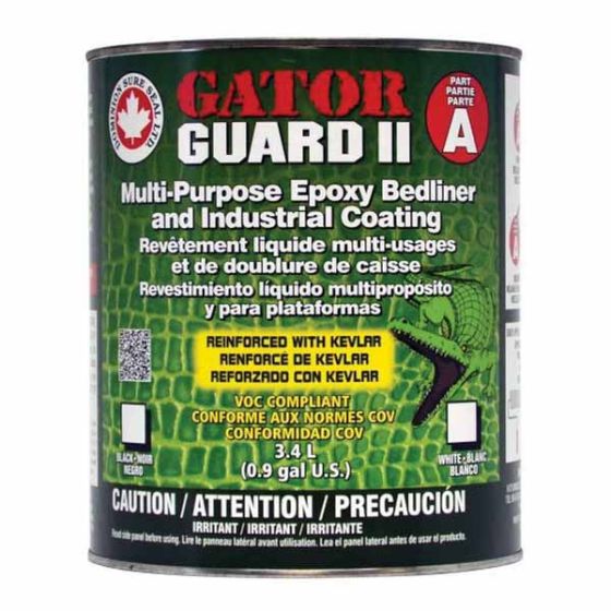 DOMINION SURE SEAL Gator Guard II BGG21 2-Part Epoxy Liquid Bedliner,