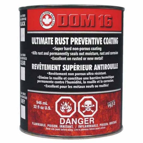 DOMINION SURE SEAL DOM16Q DOM16 Series Ultimate Rust Preventative Coat