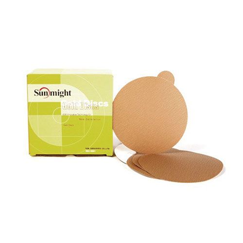 Sunmight Gold 02418 Open Coated Grip Disc, 6 in, P600 Grit, Premium Al