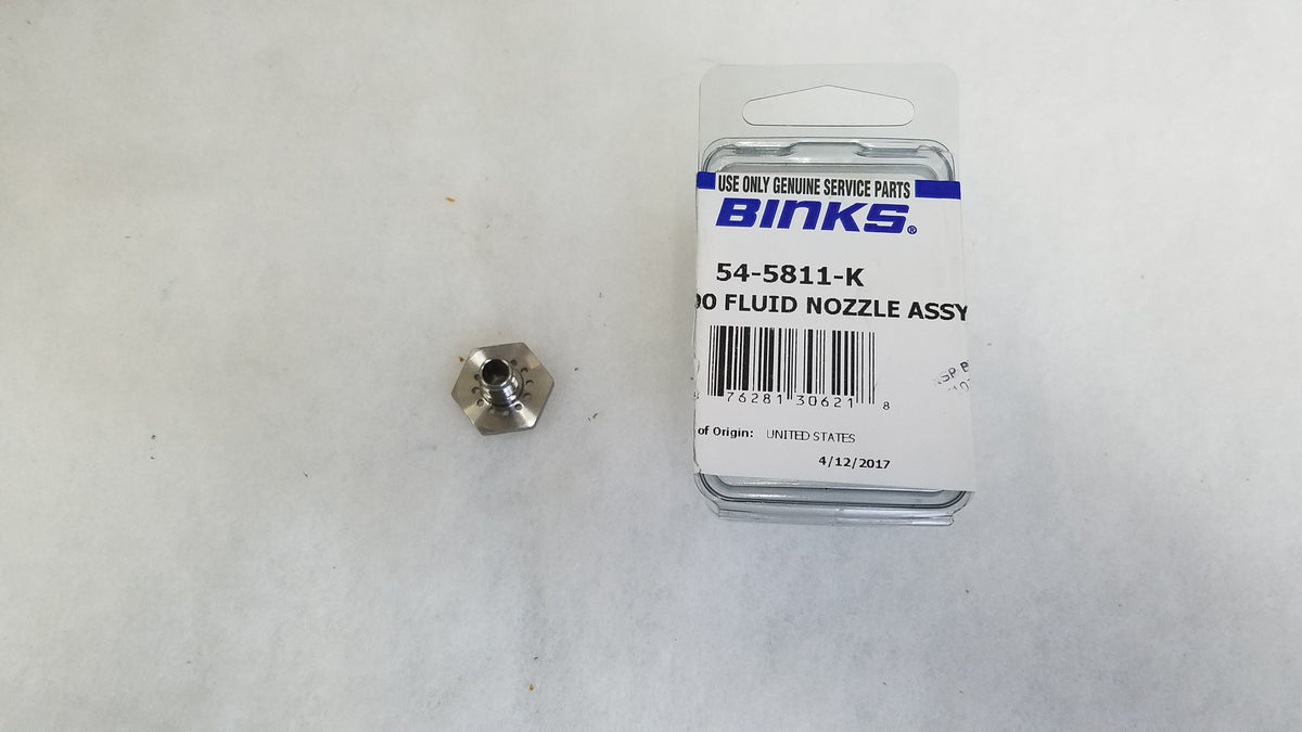 Binks 54-5811-k AA1600 M Fluid Seat