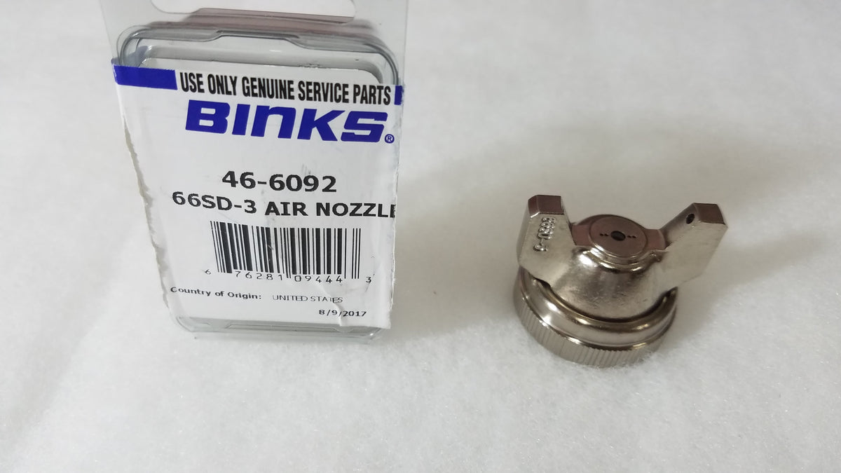 Binks 46-6092 66SD-3 Air Cap - ADHESIVE