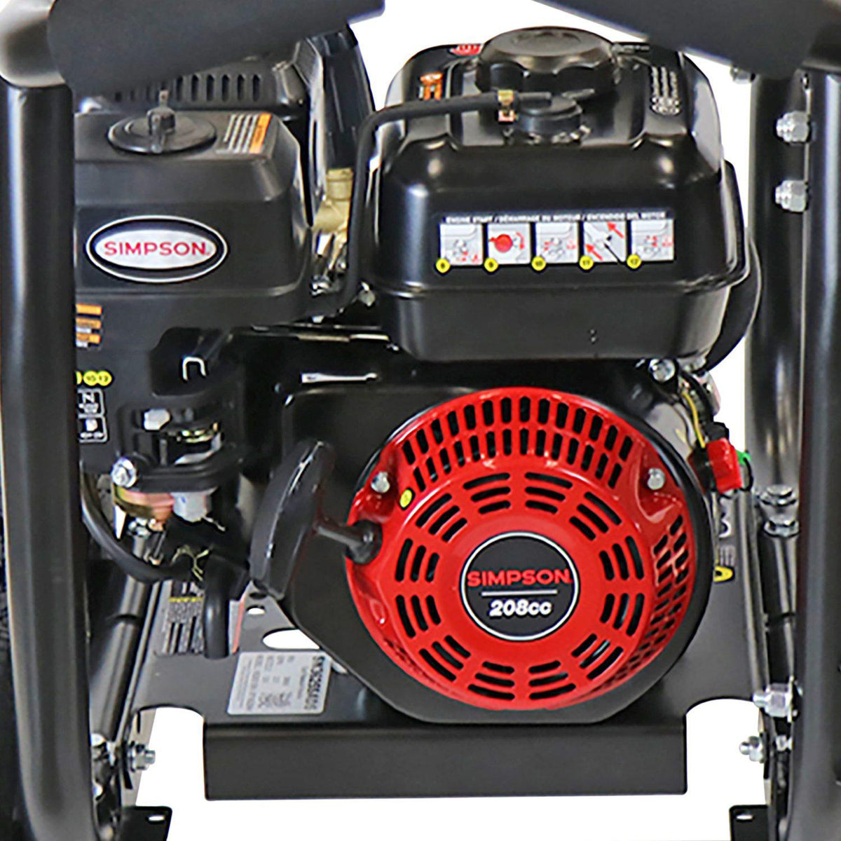 3600 PSI @ 2.5 GPM Cold Water Direct Drive Gas Pressure Washer by SIMP