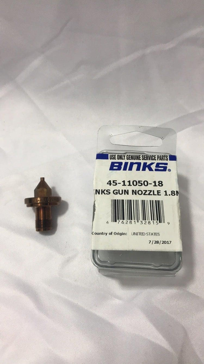 Buy Binks 45-11050-18 Fluid Cap (1.8mm) | Pittsburgh Spray Equipment