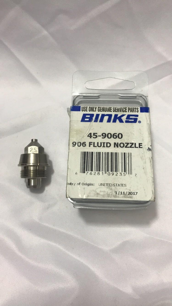 Get Binks 45-9060 906 Fluid Nozzle (2.3mm) | Pittsburgh Equipment