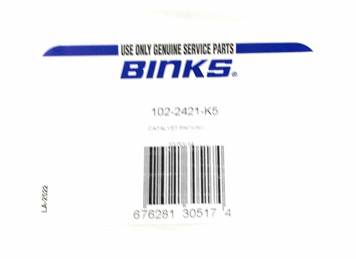 Shop for Binks 102-2421-K5 Catalyst Packing