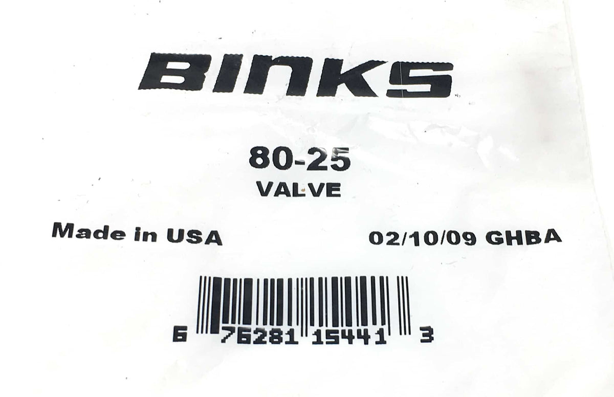 Binks 80-25 Valve