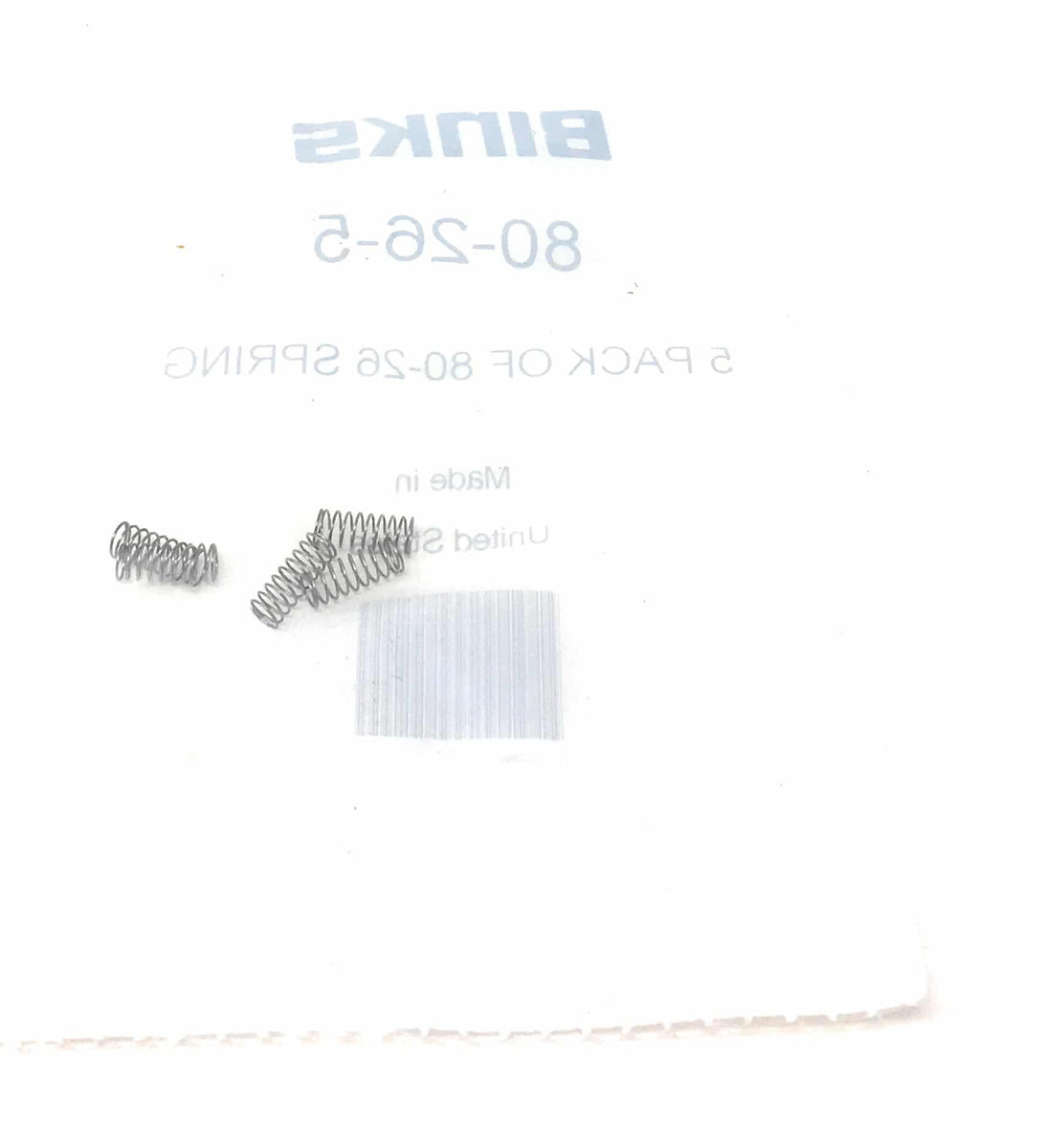 Binks 80-26-5 5 Pack Of 80-26 Spring