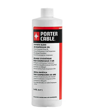 Porter Cable Synthetic Blend Oil, 16 oz.