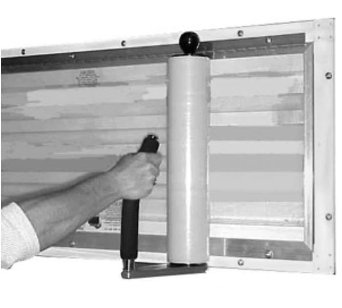 Global Finishing Solutions 230-004 Paint Booth Light Covering 18" x100