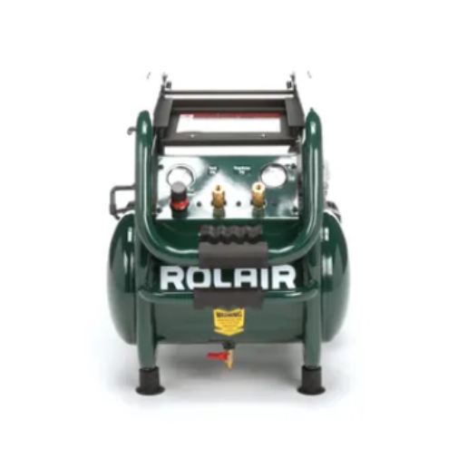 Rolair Systems 90 PSI @ 6.5 CFM Single Stage 115V 2.5HP 5.3gal. Dolly